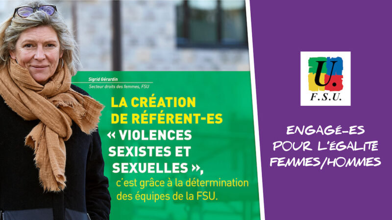 SIGRID GÉRARDIN - Fédération Syndicale Unitaire