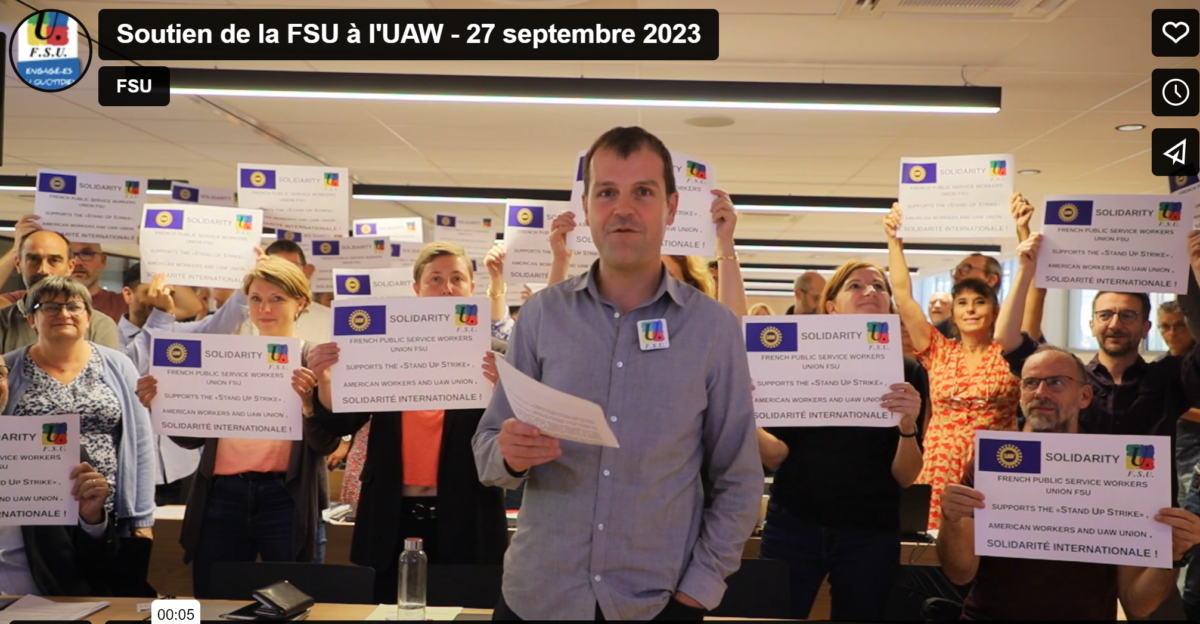 Soutien de la FSU aux "Stand Up Strikes" aux États-Unis - Fédération ...